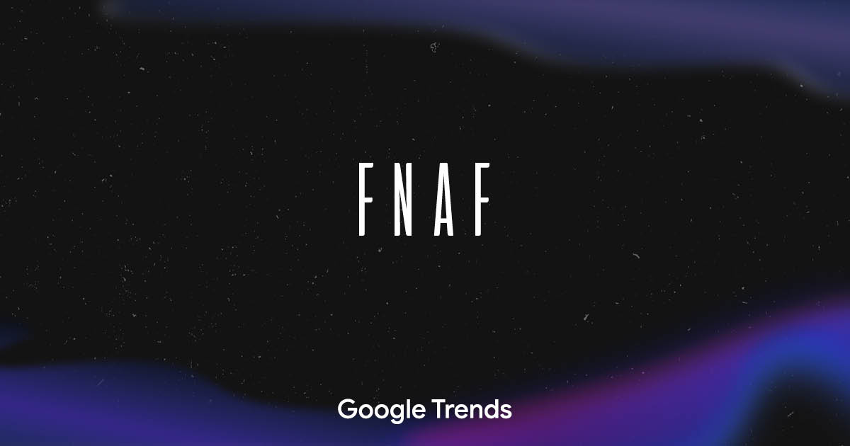 Fnaf | Google Frightgeist