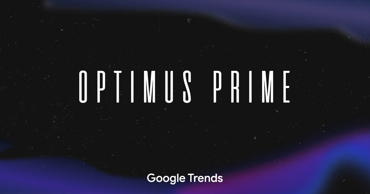 Optimus Prime | Google Frightgeist