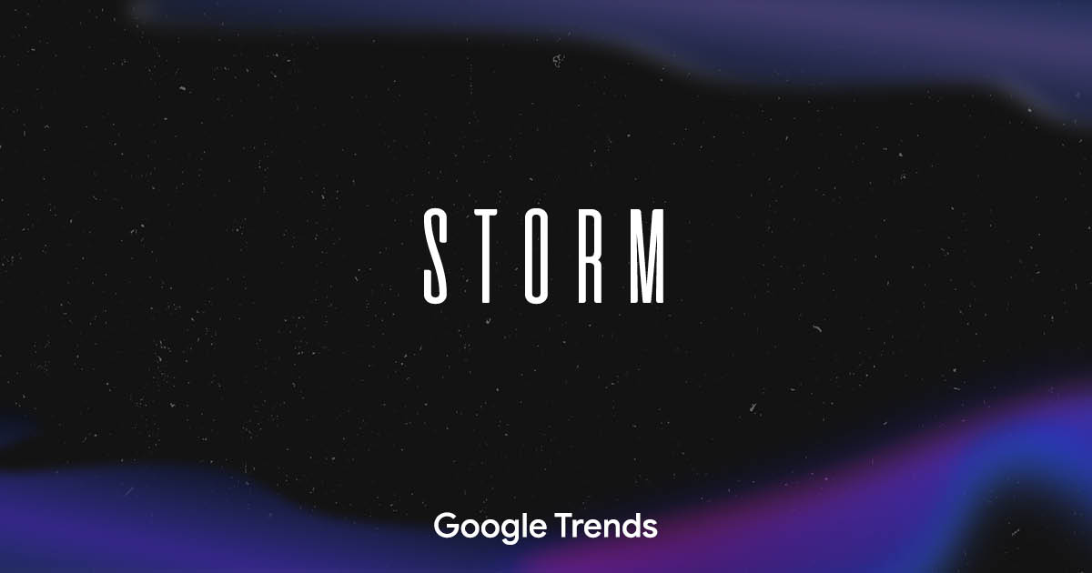Storm | Google Frightgeist