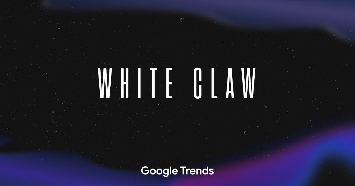 White Claw | Google Frightgeist